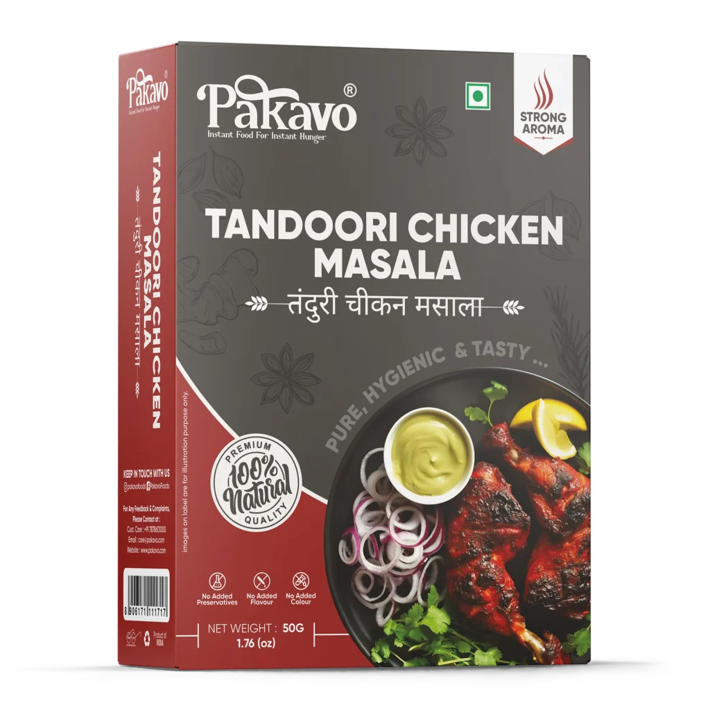 Pakavo Tandoori Chicken Masala | Authentic Spice Blend for Perfect Tandoor